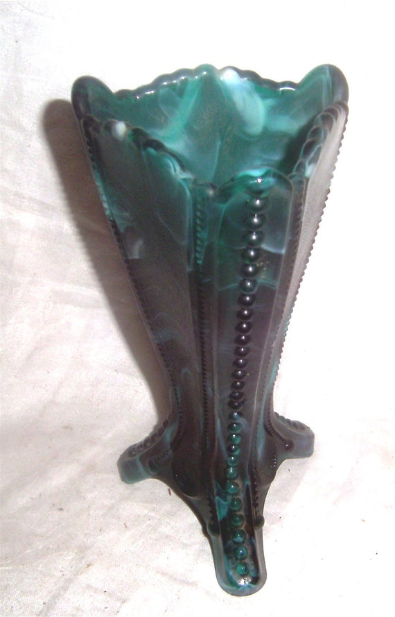 Collectible Glass Imperial Slag Vase Collectibles Art & Collectibles ...