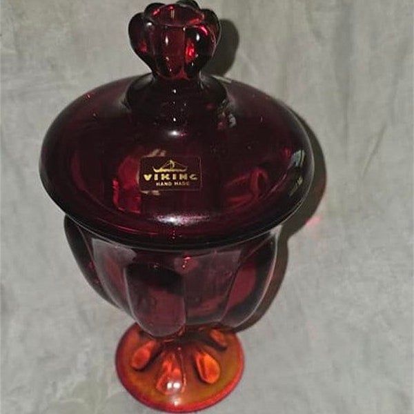 Viking Glass Ruby - Etsy