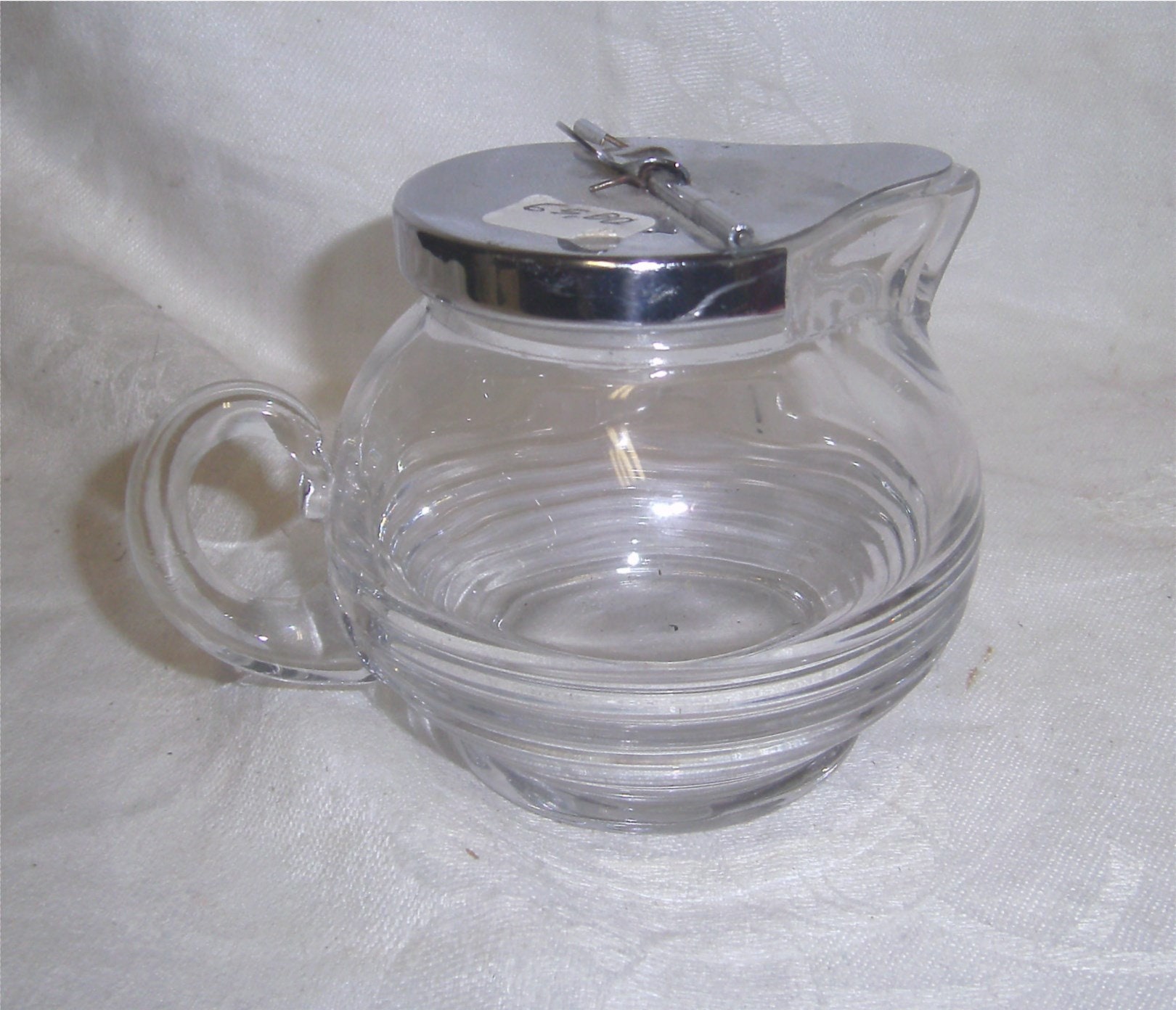 CAMBRIDGE GLASS COMPANY Crystal Tally Ho Syurp Jug - Etsy