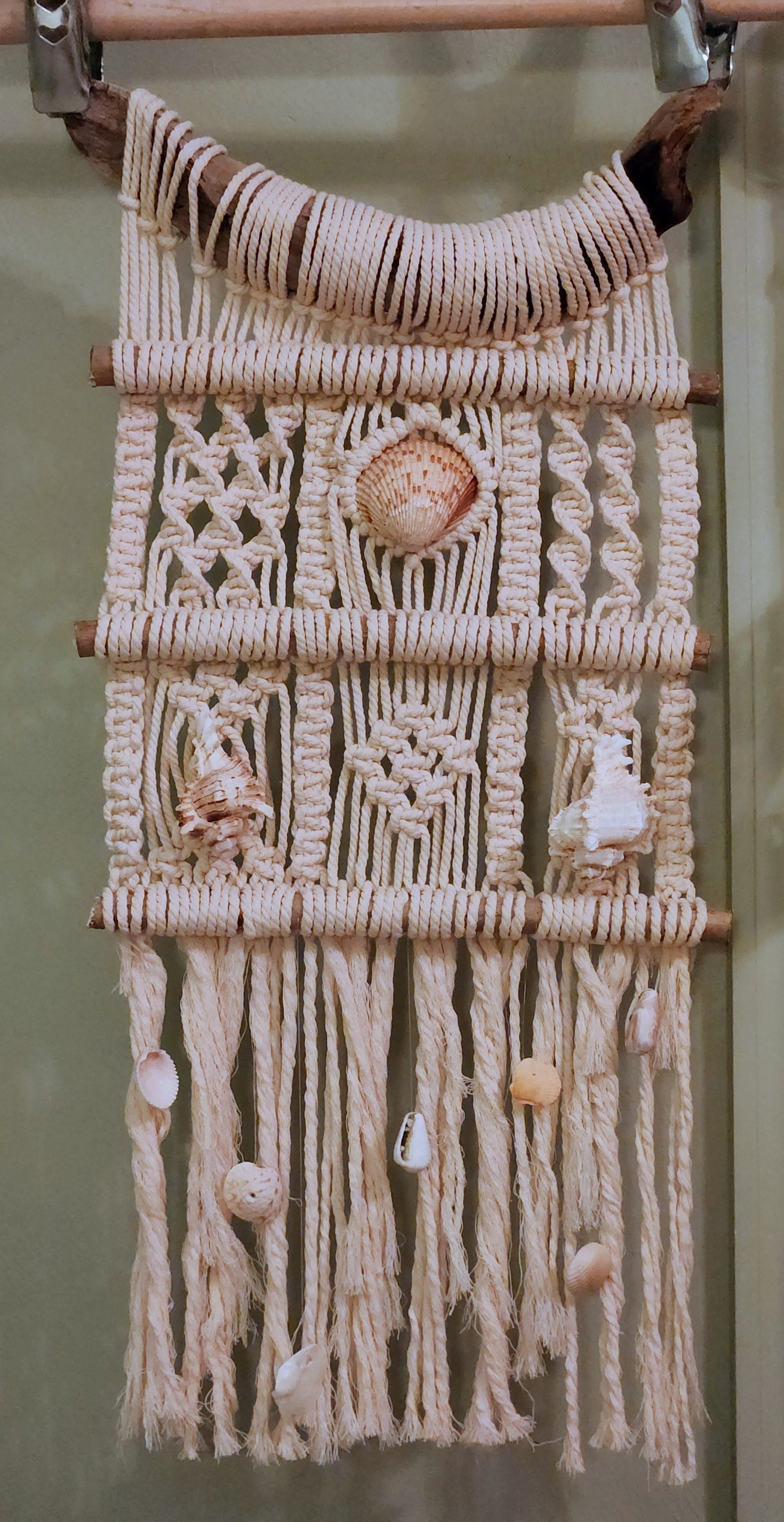 Sea Shell Macrame Wall Hanging - Etsy