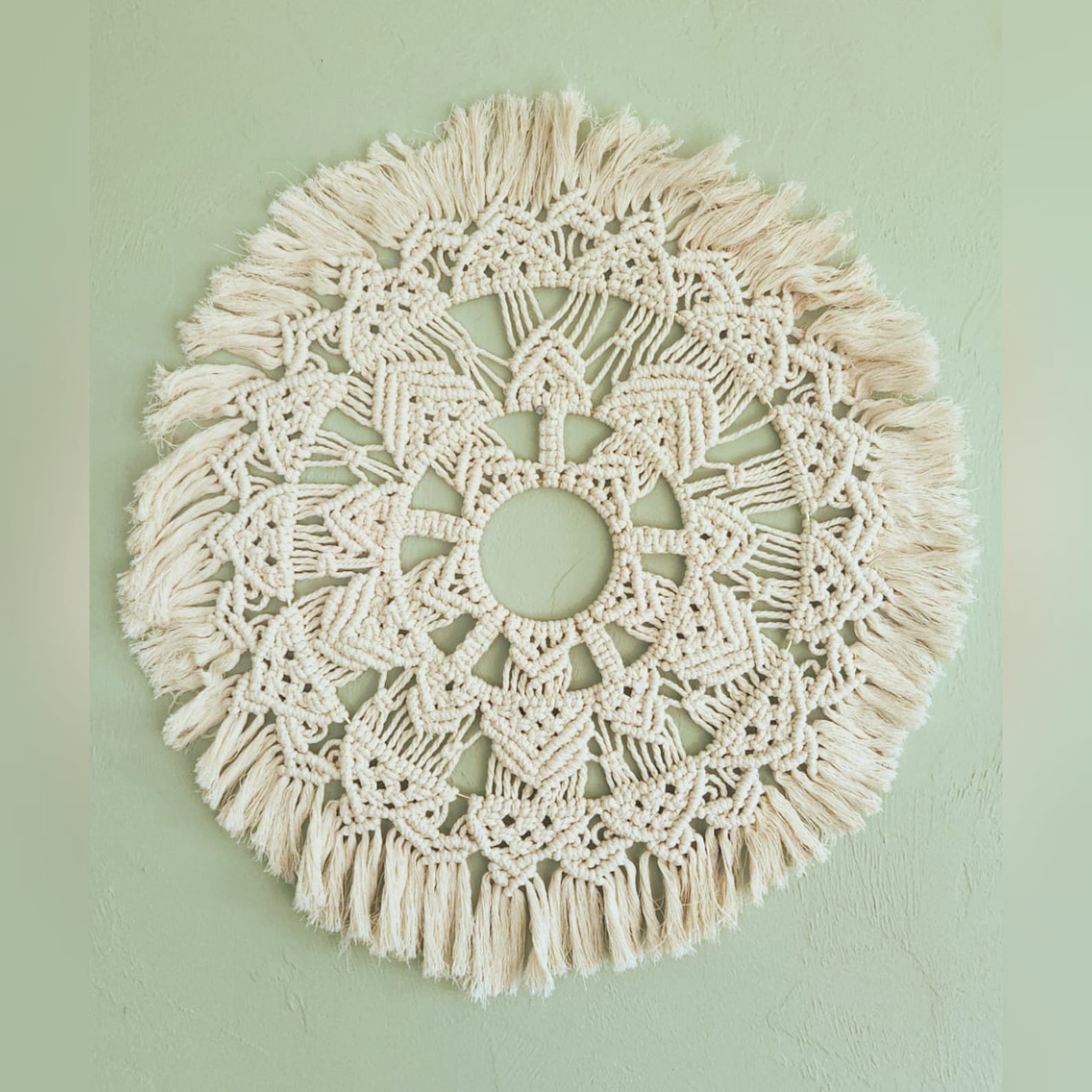 Macramè Mandala Hanging - Etsy