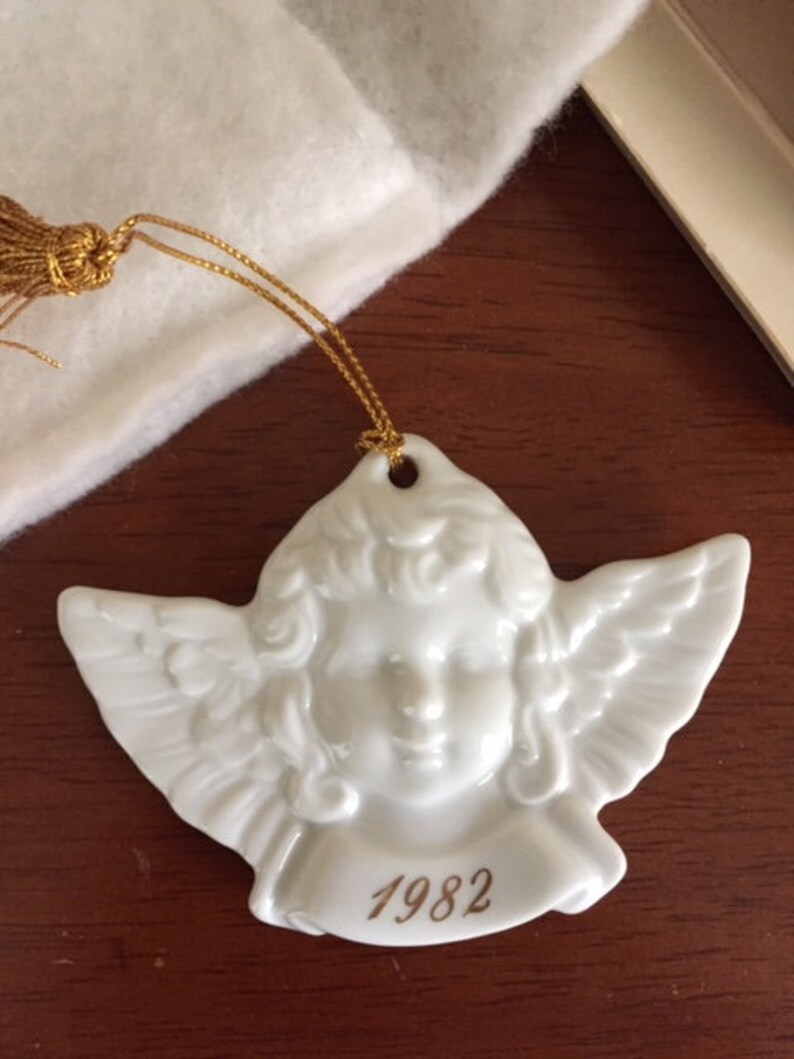 Vintage Avon Christmas Ceramic Angel Angel Christmas Ornament - Etsy