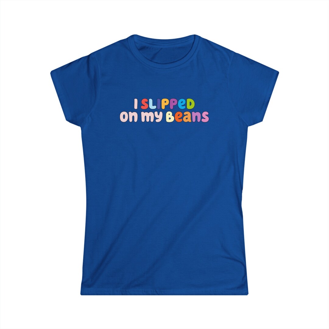 Bluey Grannies Soft Style Women's T-shirt | I Slipped on My Beans ...