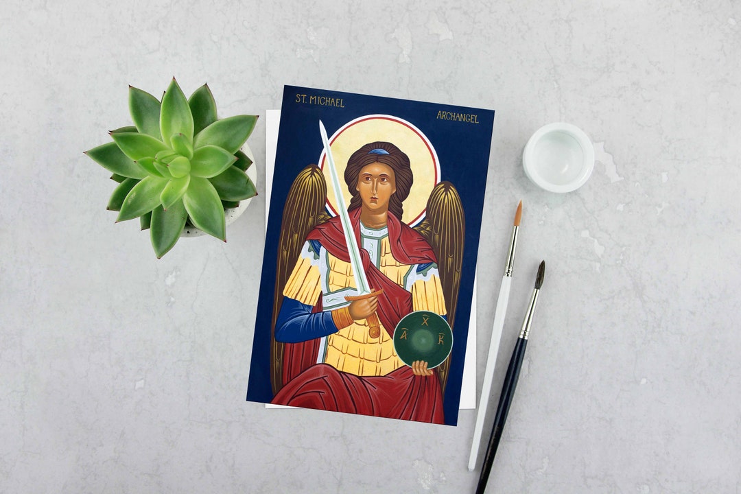 St. Michael the Archangel Icon: Giclee Print, Catholic Christian Art ...