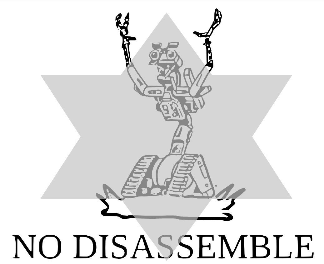 Short Circut Johnny 5 - No Disassemble - Etsy