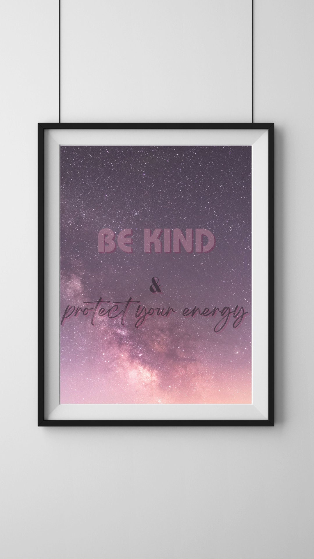 BE KIND Printable Poster - Therapy, Self Care, & Classroom Poster - Etsy