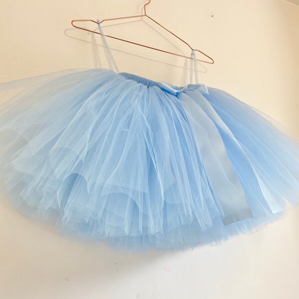 Light Blue Skirt - Etsy