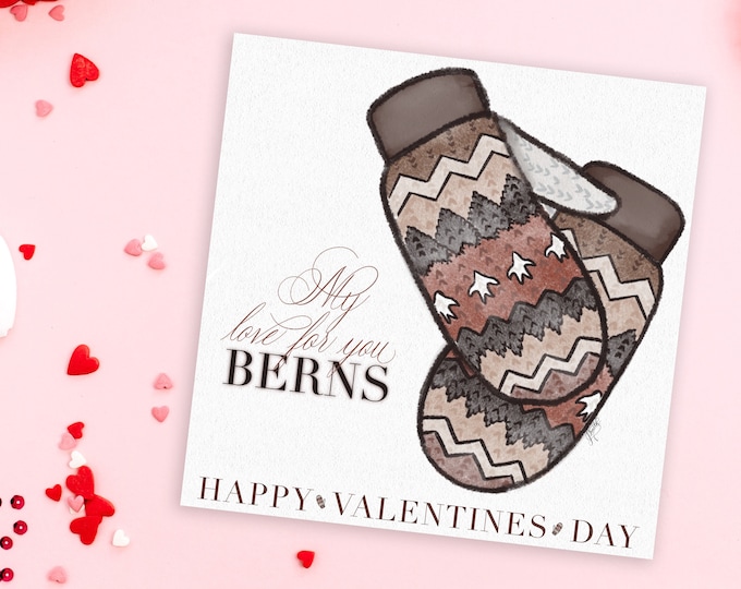 Bernies Mittens Printable, Printable Valentines Tags, Bernie Sanders ...