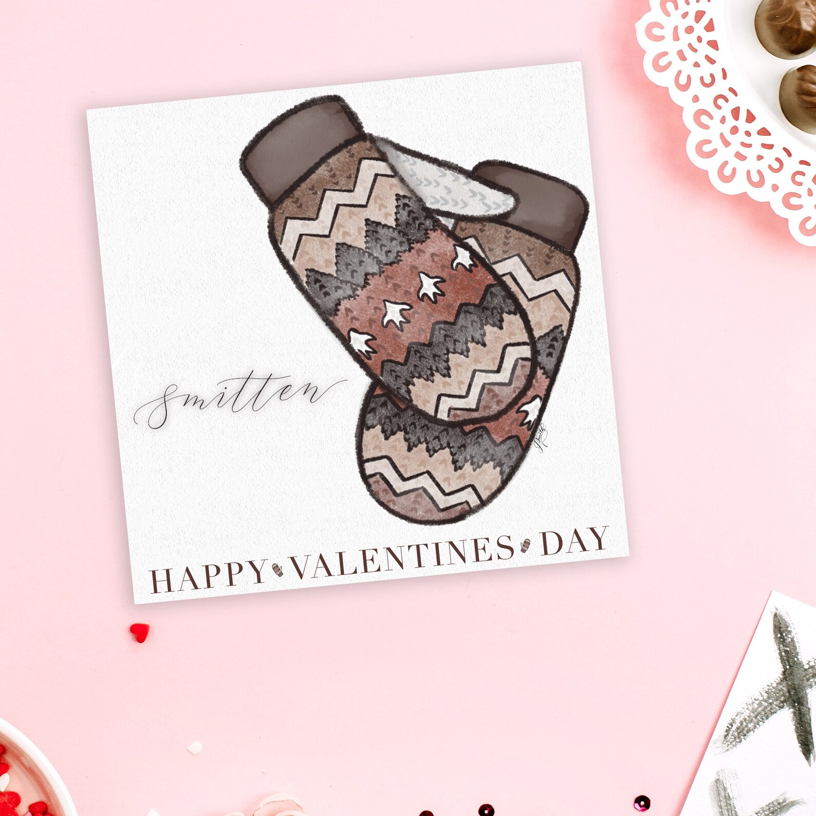 Bernies Mittens Printable Printable Valentines Tags Bernie - Etsy