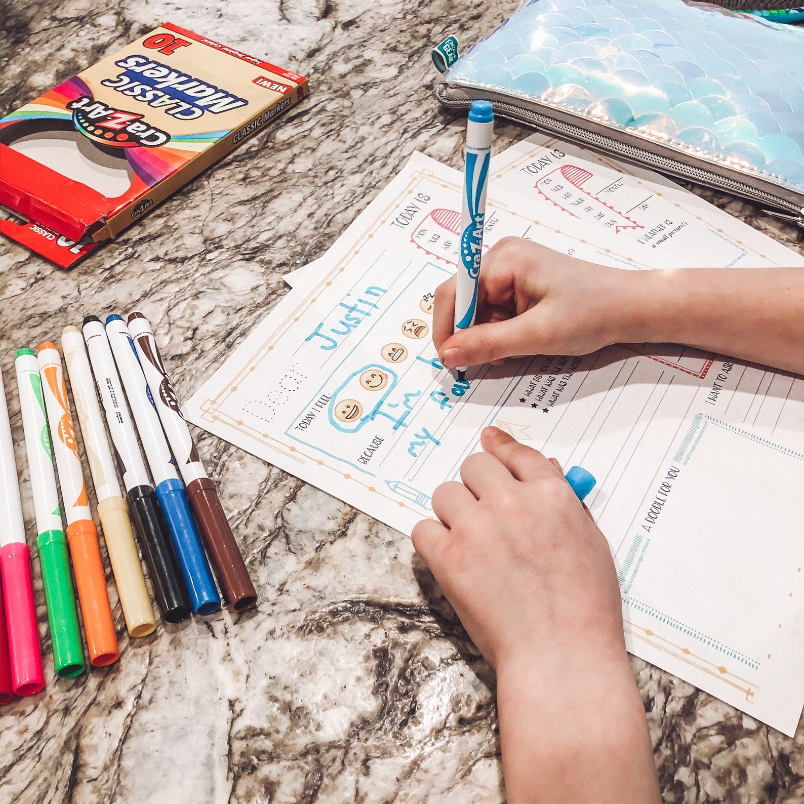 Write On Letter Guide Template for Modern Day Pen Pals and Letter ...