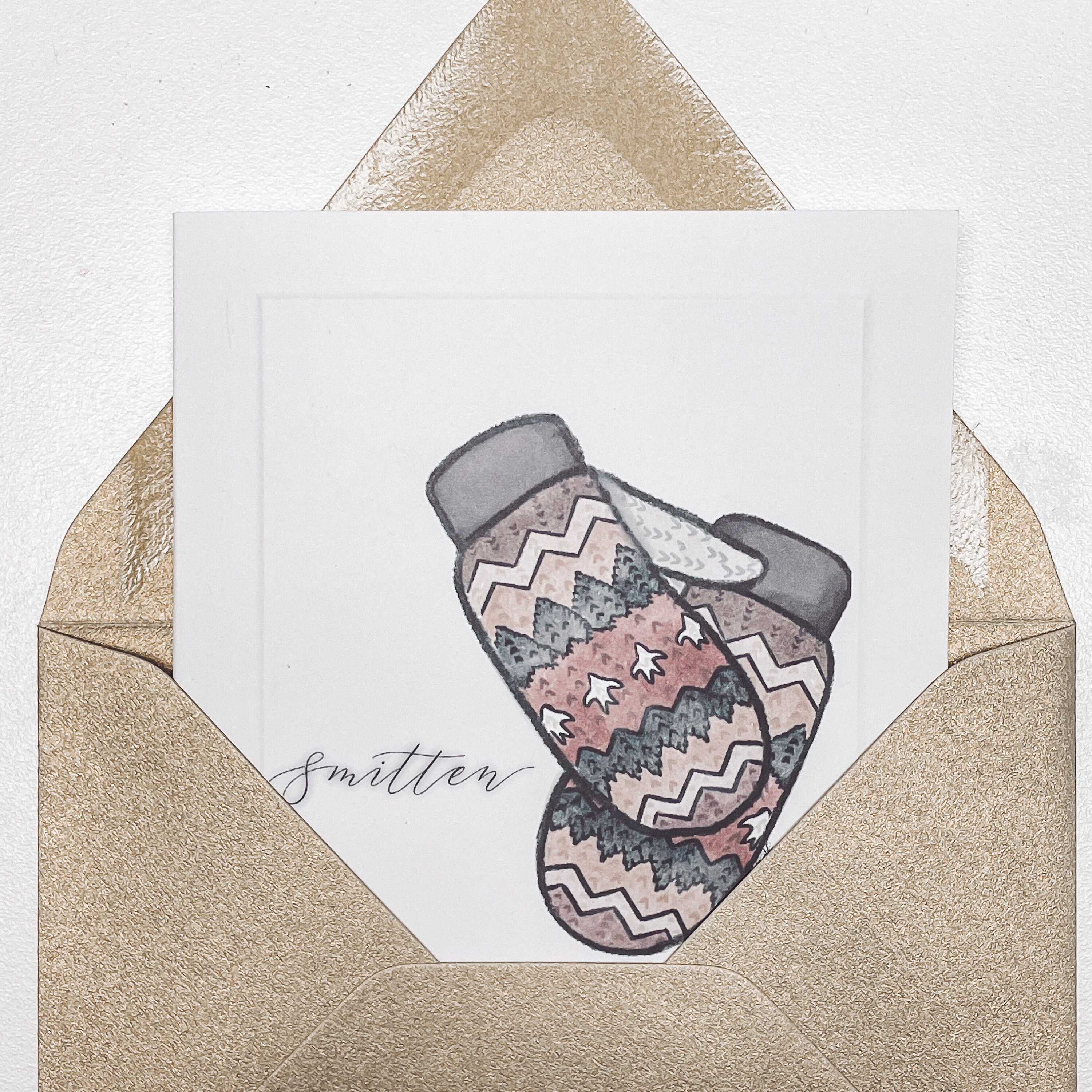 Smitten Bernie Sanders Valentines Mittens Note Card Mittens - Etsy