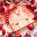 Hogs and Kisses Kids Printable Pig Valentines Day Card for the ...