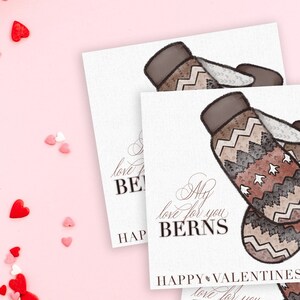 Bernies Mittens Printable, Printable Valentines Tags, Bernie Sanders ...