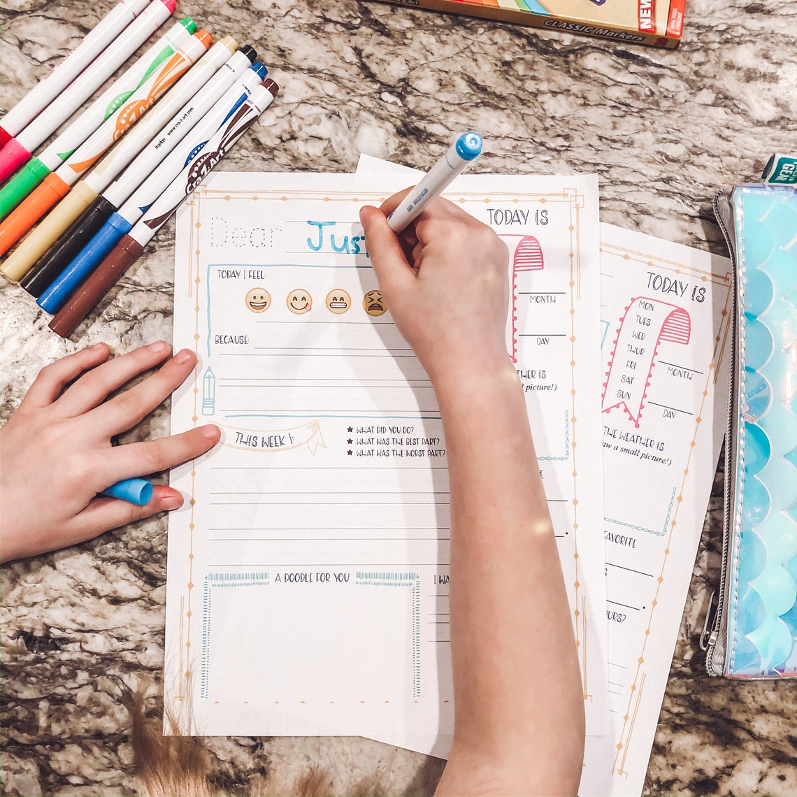 Write On Letter Guide Template for Modern Day Pen Pals and Letter ...