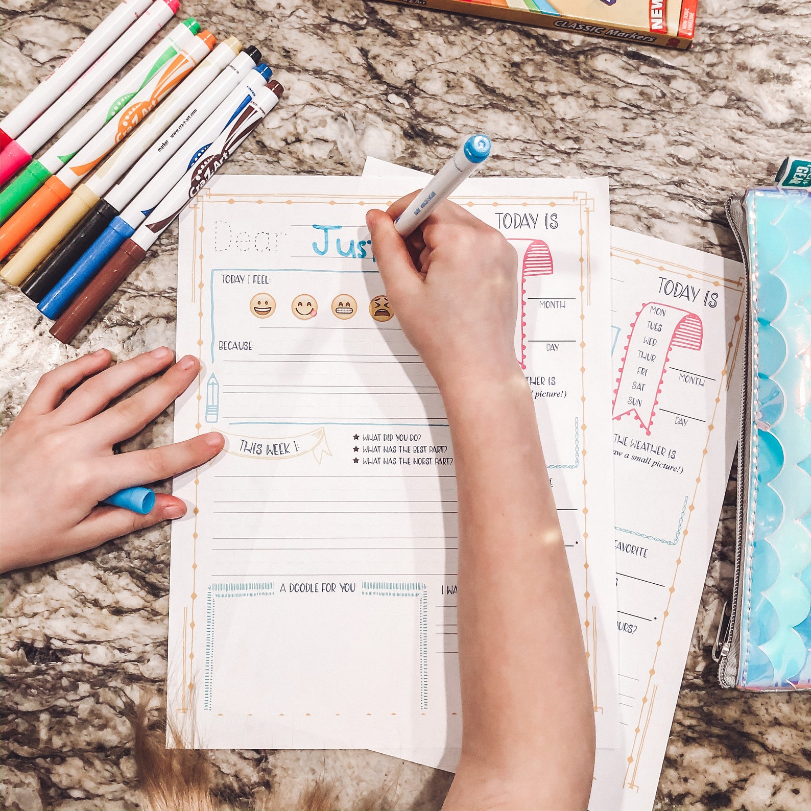 Write On Letter Guide Template for Modern Day Pen Pals and Letter ...