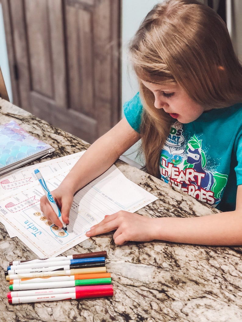 Write On Back Letter guide RESPONSE template for modern day | Etsy