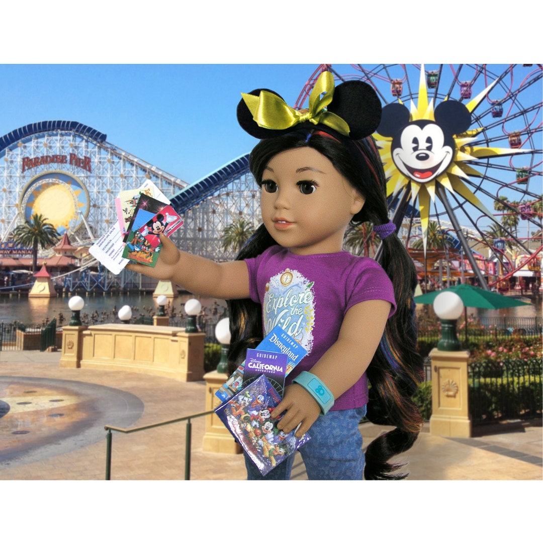 Doll Size Disneyland AUTOGRAPH BOOK and California Adventure Vacation ...