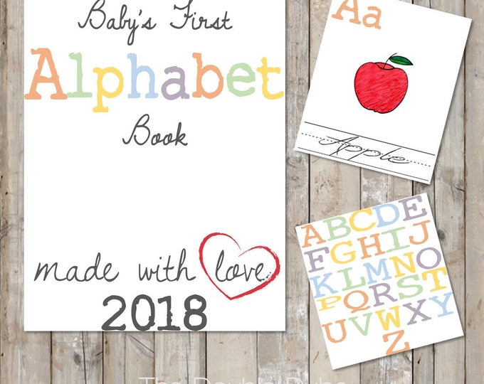 DIY Alphabet Book Baby s First Alphabet Book Book Theme Baby Shower diy-alphabet-book-baby-s-first-alphabet-book-book-theme-baby-shower