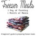 Freezer Meal Prep Guide - Batch Cooking - Recipe Cards - Grocery ...