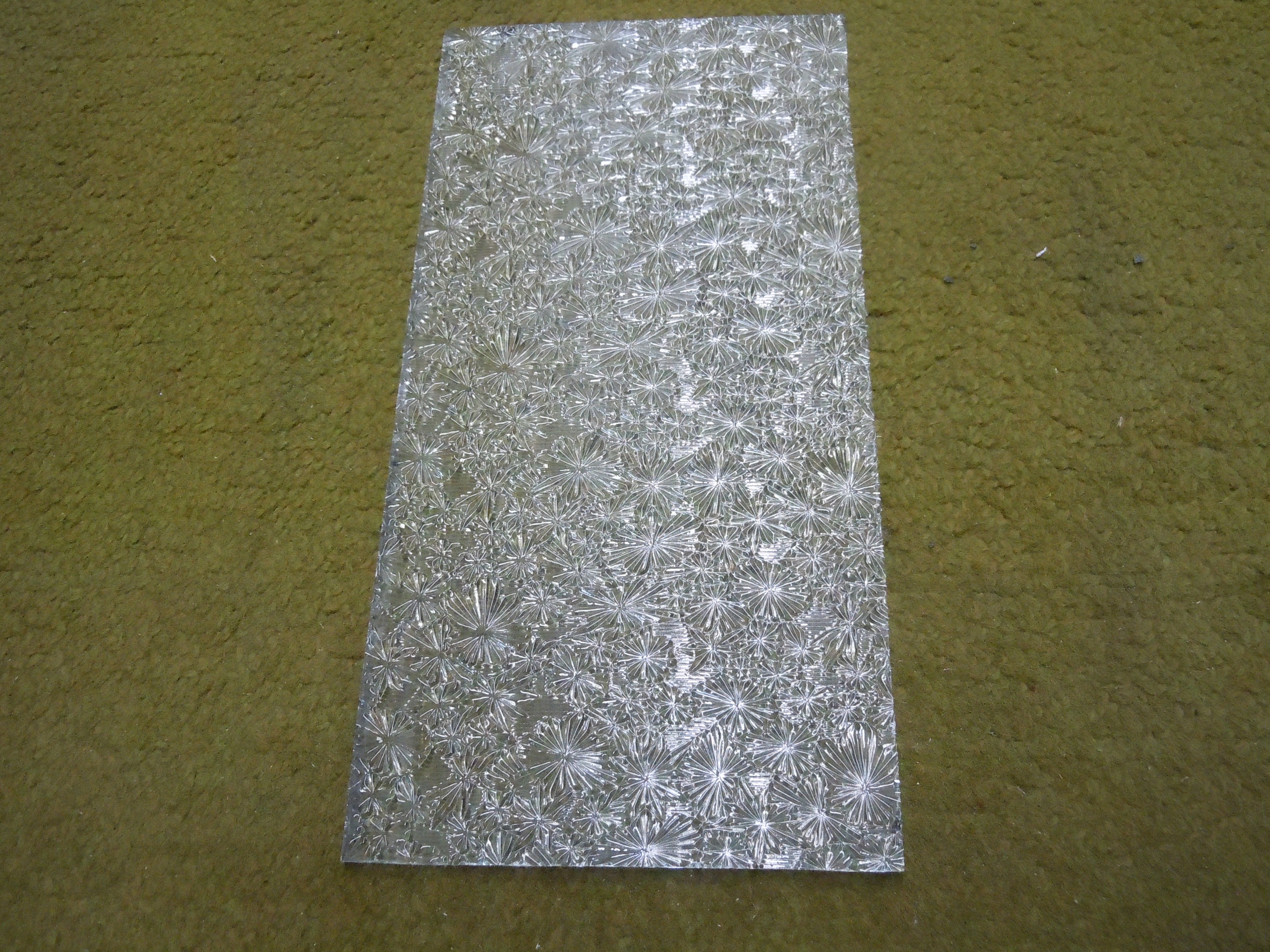 Vintage Obscure Florentine Pattern Glass(1 Piece) - 9" X 11" - Etsy