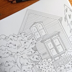 Historic Homes of Bellingham Coloring Book - Bham Washington Pacific ...