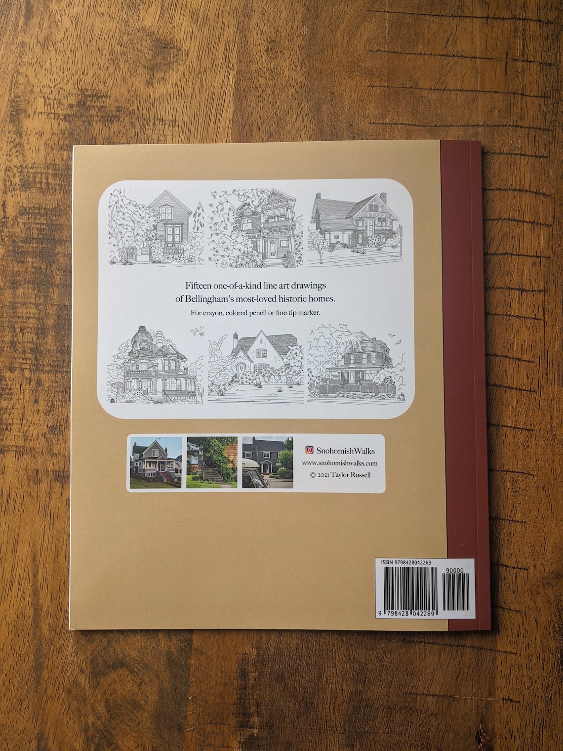 Historic Homes of Bellingham Coloring Book | Pacific Northwest ...