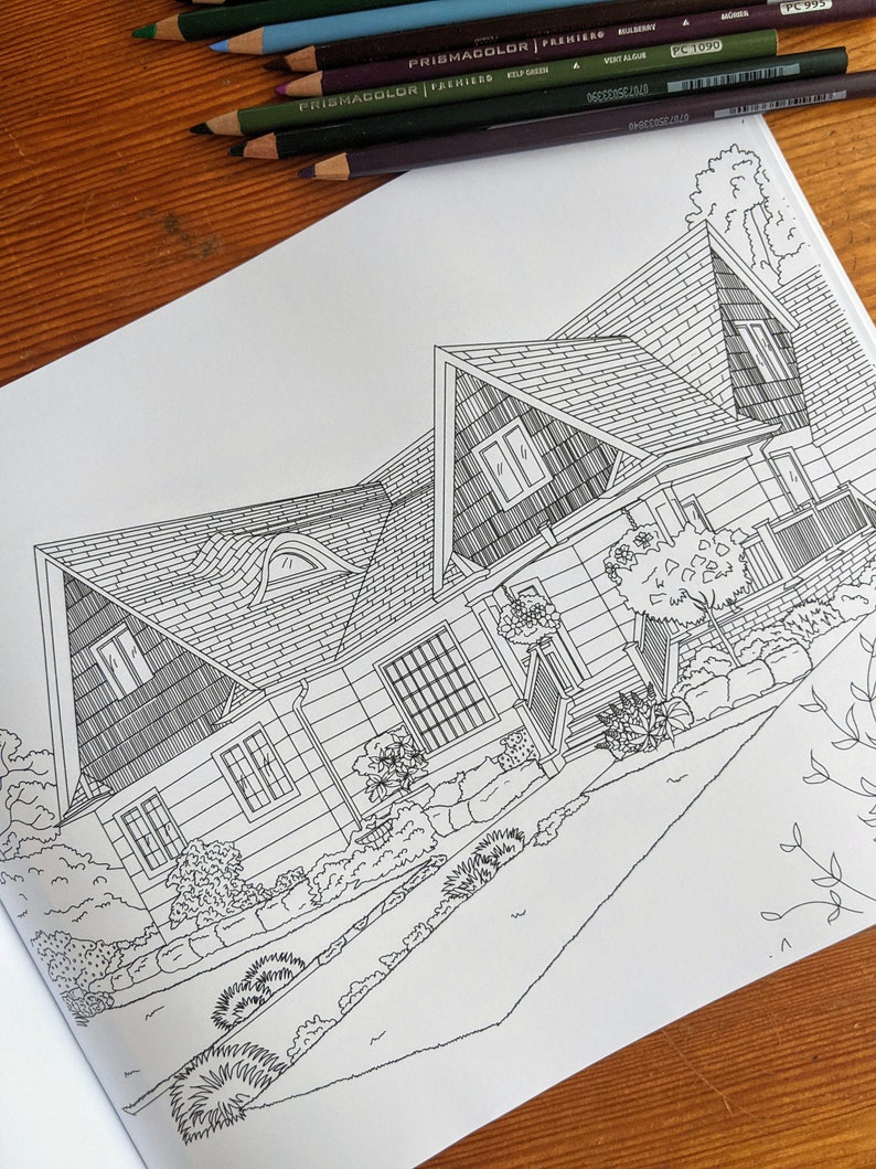 Historic Homes of Everett Coloring Book | Pacific Northwest ...