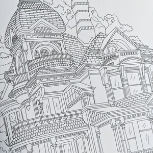 Historic Homes of Bellingham Coloring Book - Etsy Canada