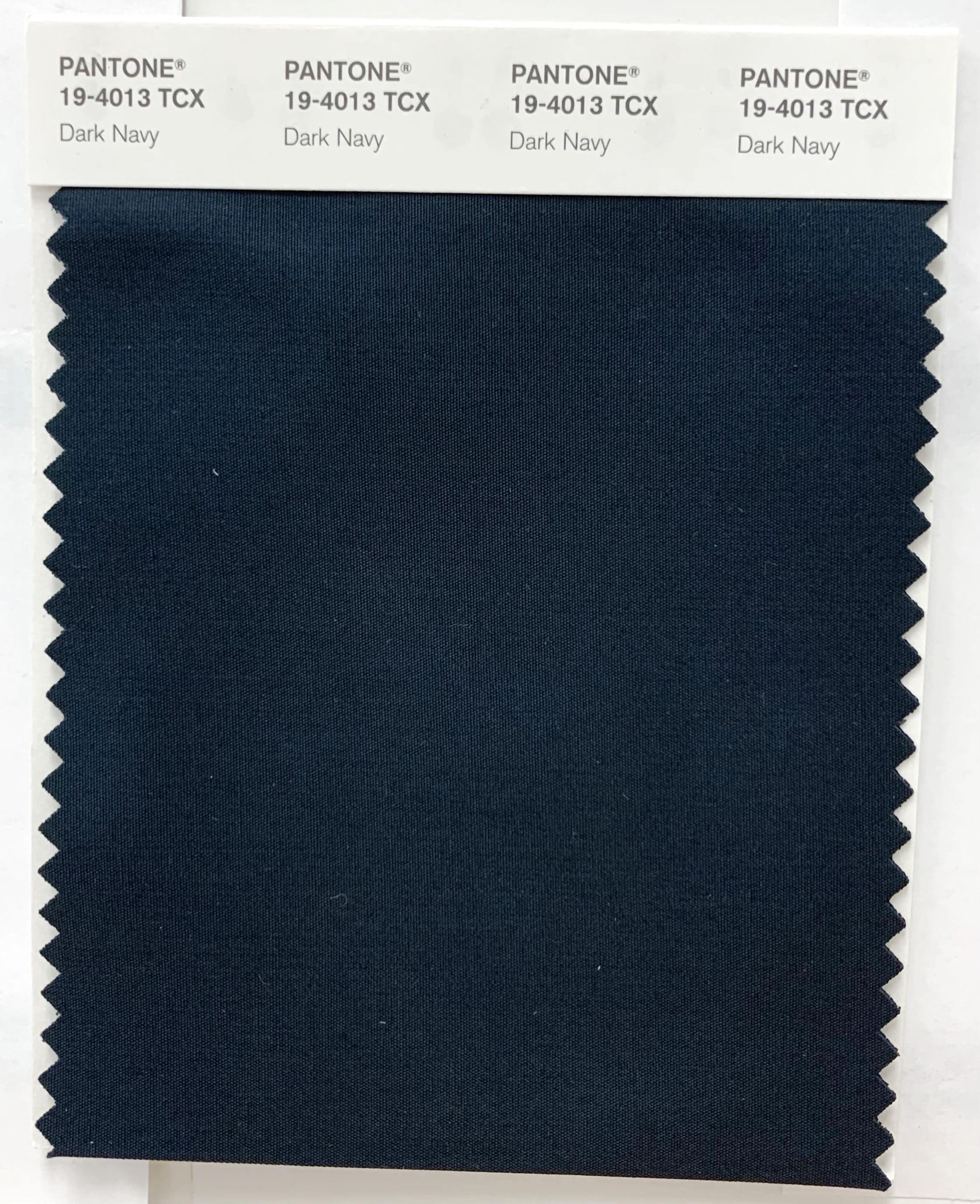 Original Pantone Smart 19-4013 TCX Dark Navy Color Swatch Card - Etsy