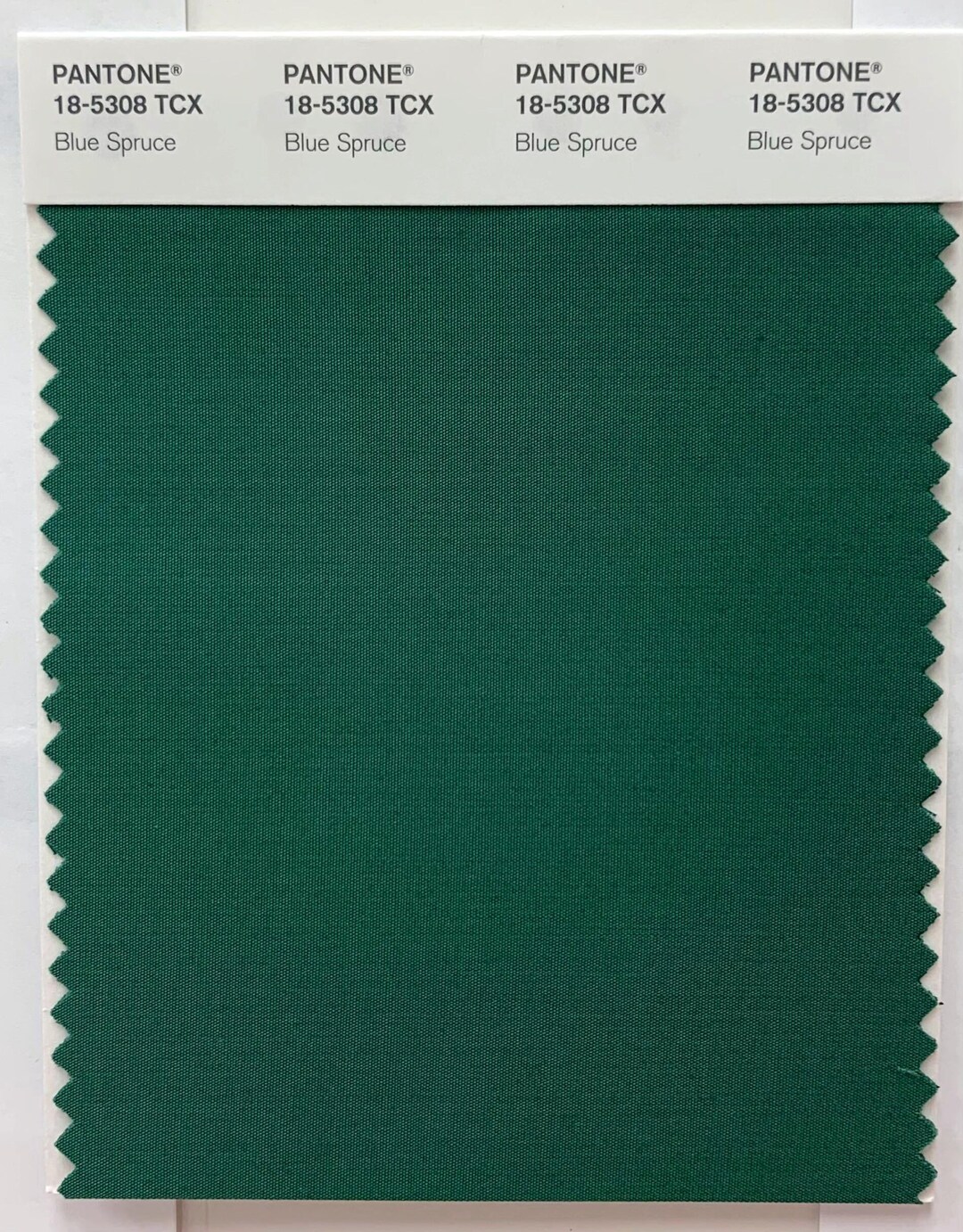 Original Pantone Smart 18-5308 TCX Blue Spruce Color Swatch Card - Etsy