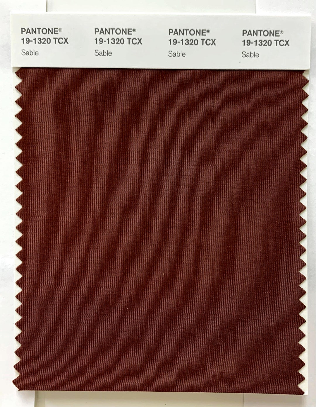 Original Pantone Smart 19-1320 TCX Sable Color Swatch Card - Etsy Original Pantone Smart 19-1320 TCX Sable Color Swatch Card - Etsy