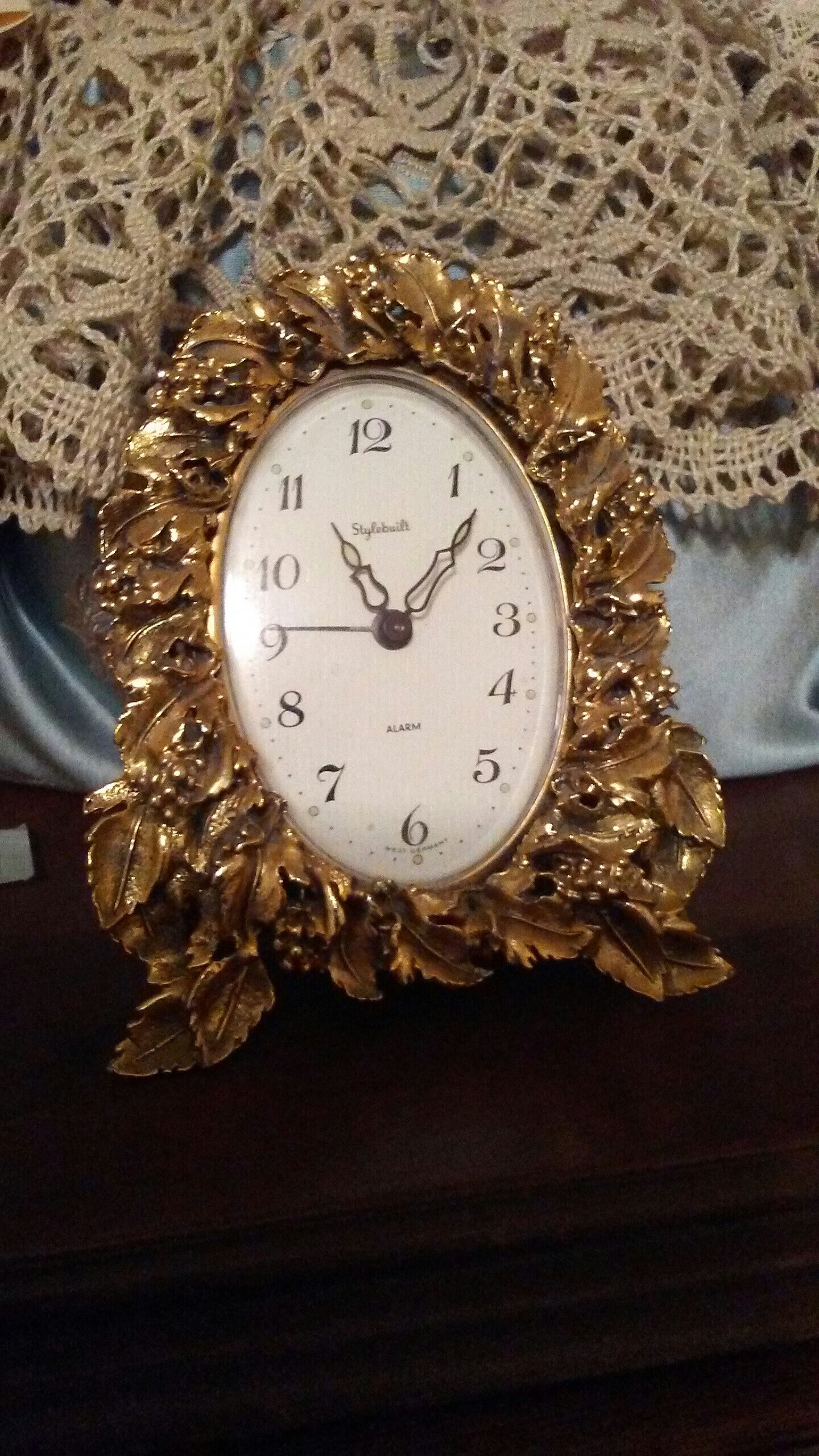 Stylebuilt Wind-up Alarm Clock Ornate Metal Case - Etsy