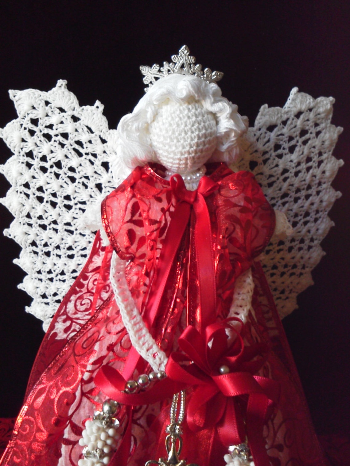 Crocheted Angel. Holiday Angel, Angels, Crafts - Etsy