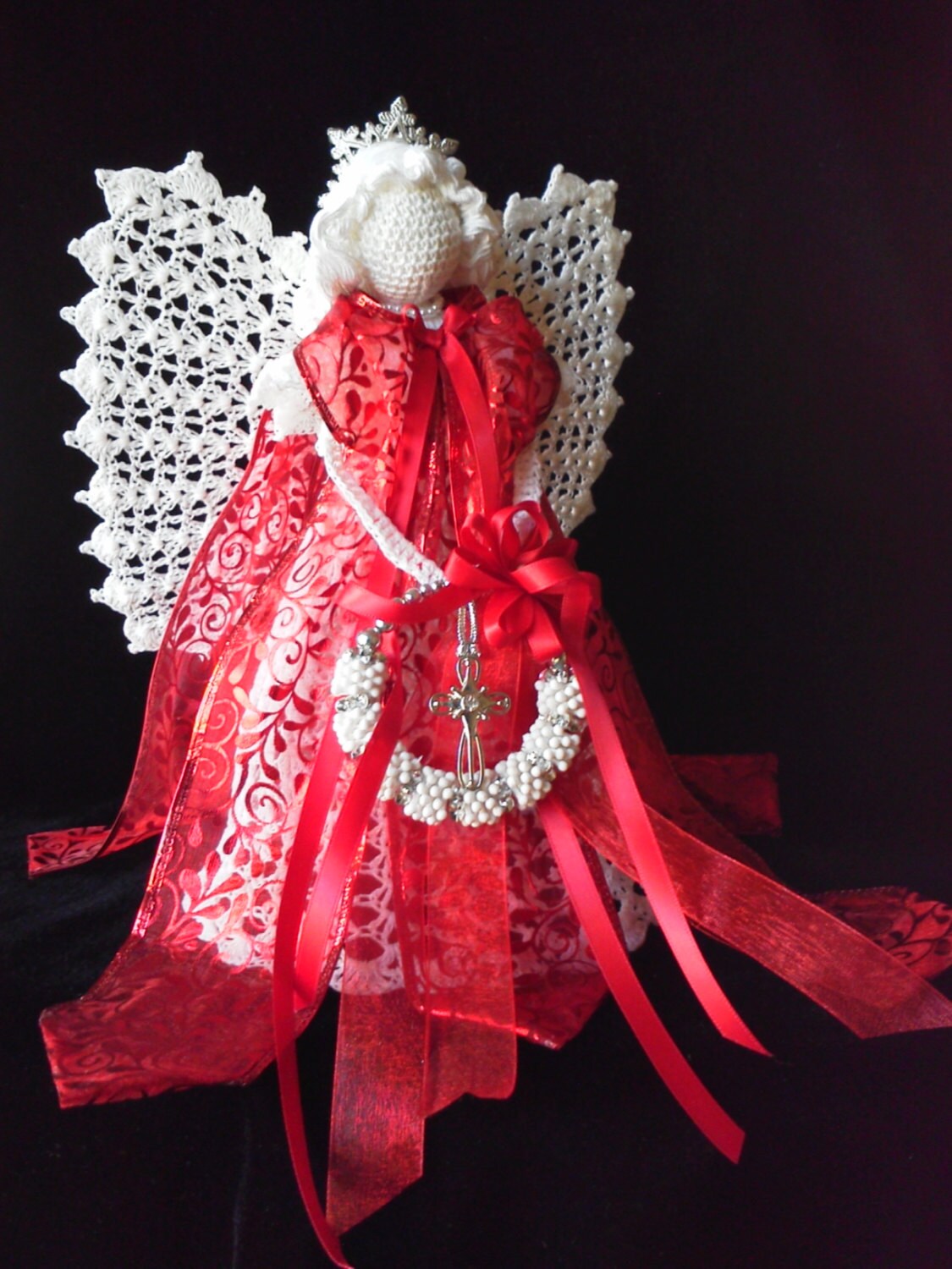 Crocheted Angel. Holiday Angel, Angels, Crafts - Etsy