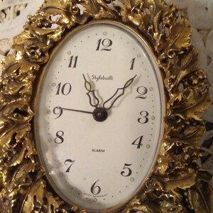 Stylebuilt Wind-up Alarm Clock Ornate Metal Case - Etsy
