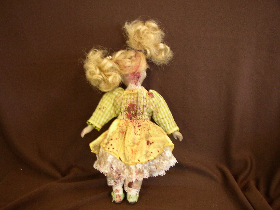 Undead Scary Doll. OOAK Recreated and Repainted by Me. - Etsy
