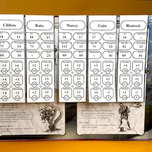 Initiative Tracker for D&D 5e - Form Fillable PDF for Dungeons and ...