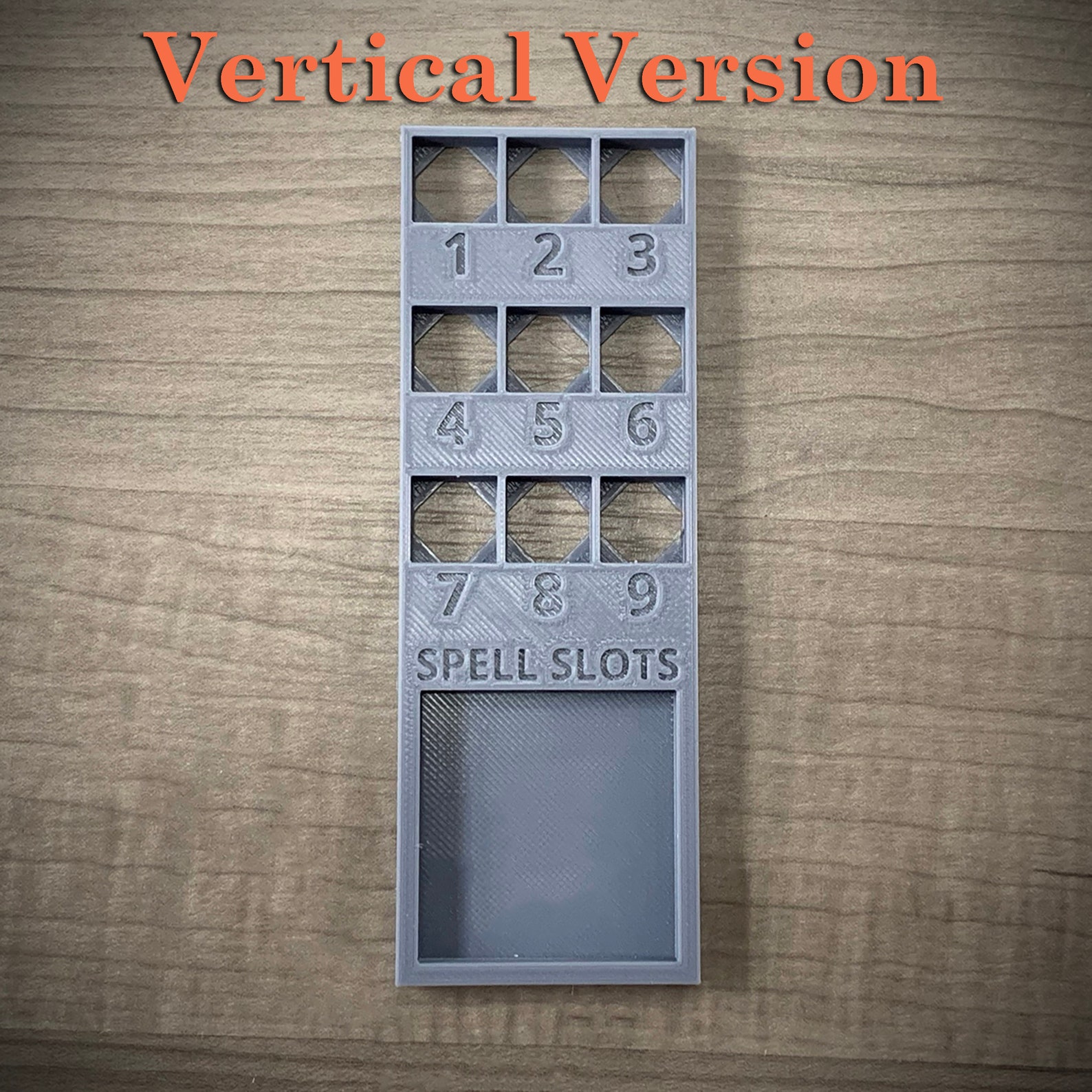 Spell Slot Tracker Physical 3D Print for D&D Spell - Etsy