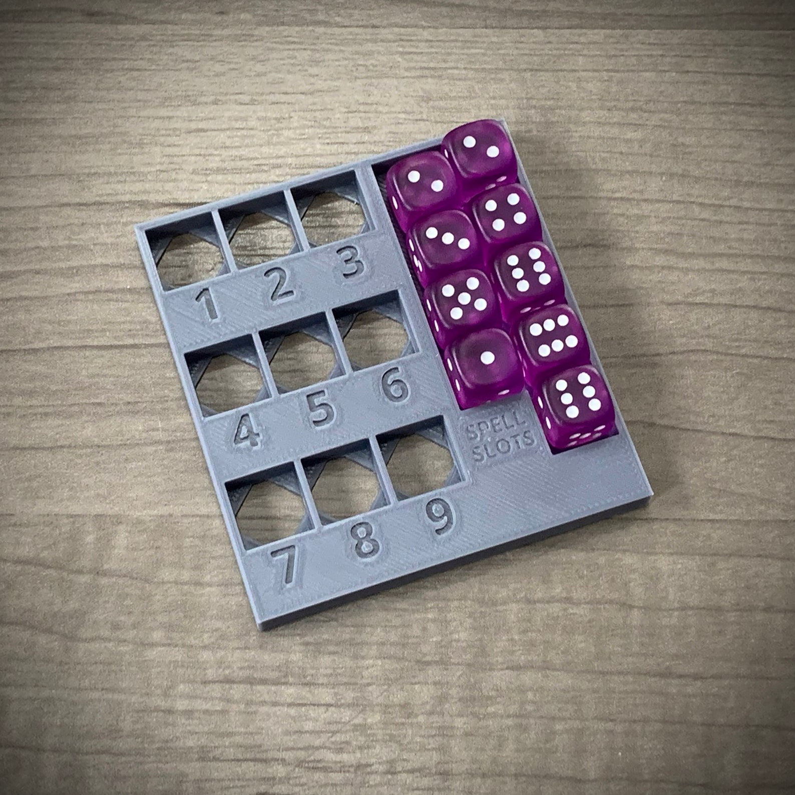 Spell Slot Tracker STL Download for D&D Spell Tracking. - Etsy