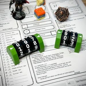 MTG Life Counter or Wound Counter - Spin Dials - for Magic the ...
