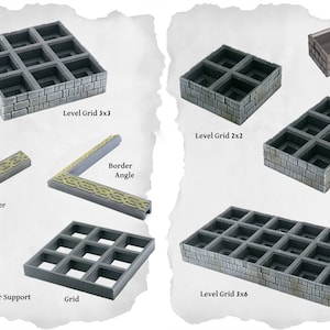 Dungeon Blocks Ultimate Dungeon Tiles - Individual Bonus Tiles - for D ...