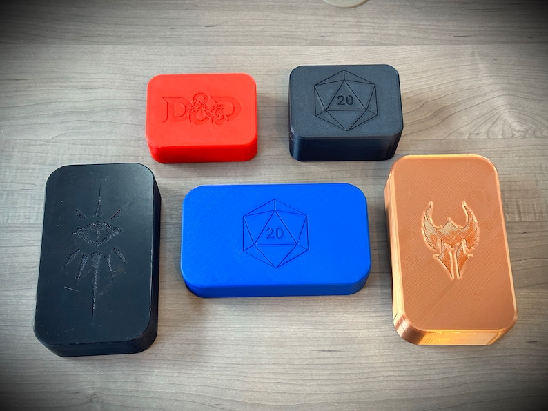 Dice Boxes Counter Boxes With Magnetic Lids for Magic - Etsy