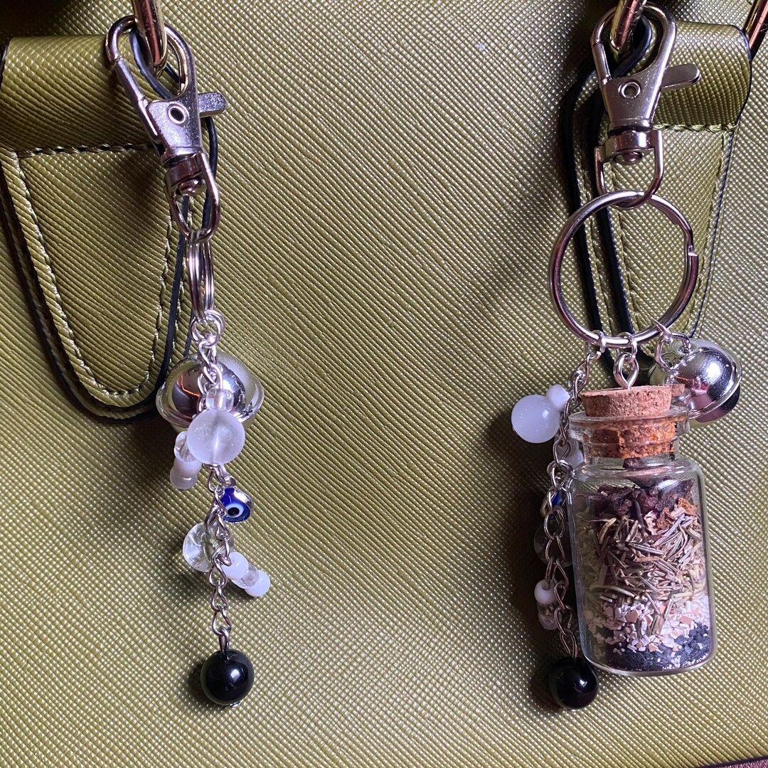 Protection Key Chain Bag Charm - Etsy