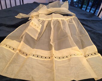 Organdy Apron - Etsy