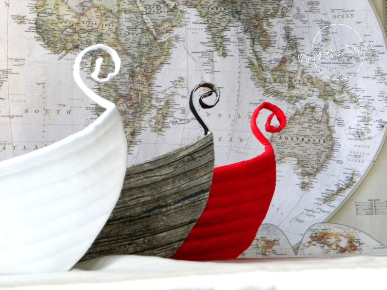 Viking Boat Basket Man Cave Home Decoration Sea House Lake - Etsy