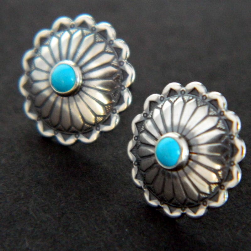 Round Conchos - Etsy