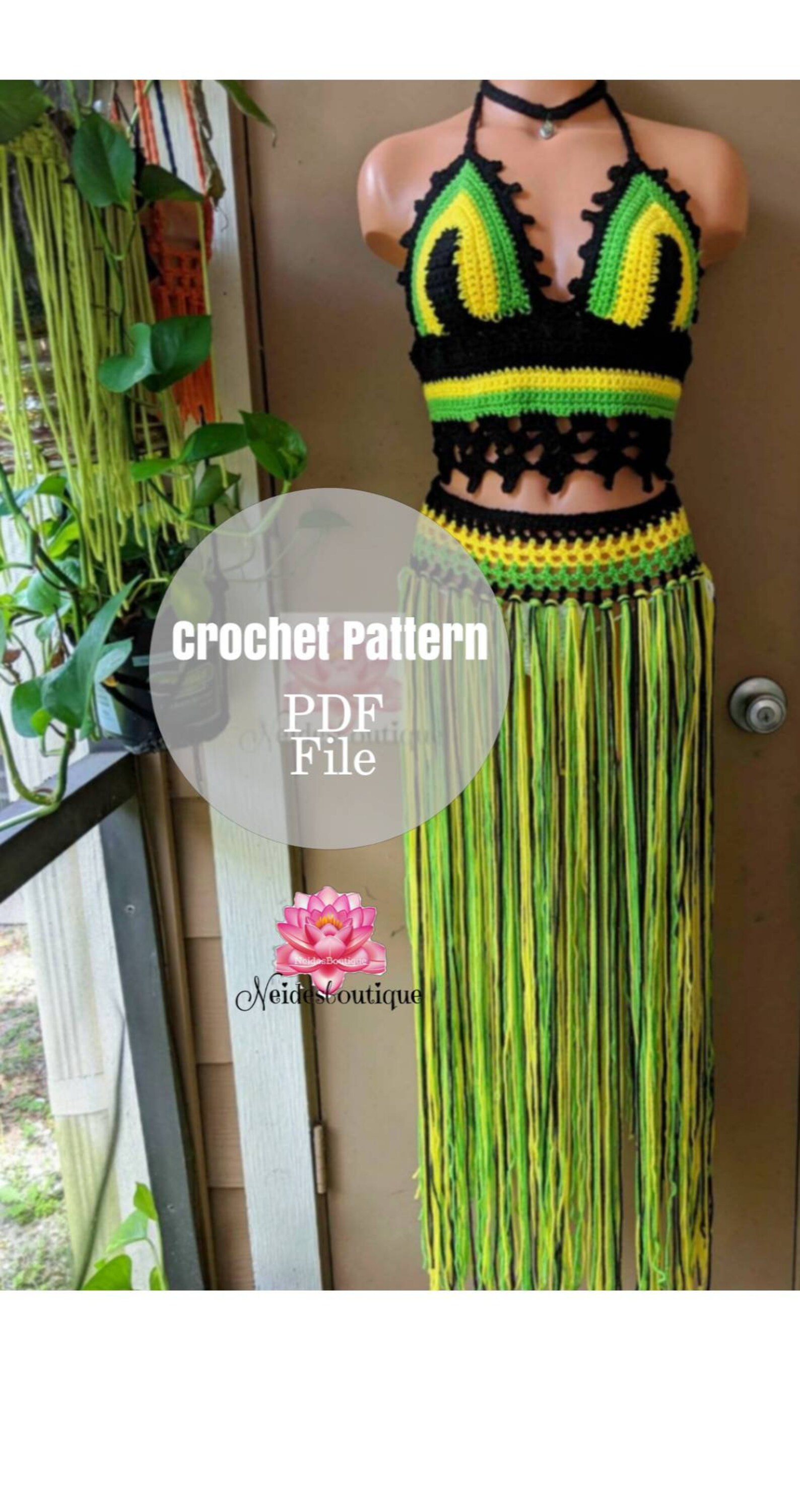 Jamaican Outfit Pattern, PDF File, How to Pattern Jamaican Top and Belt ...