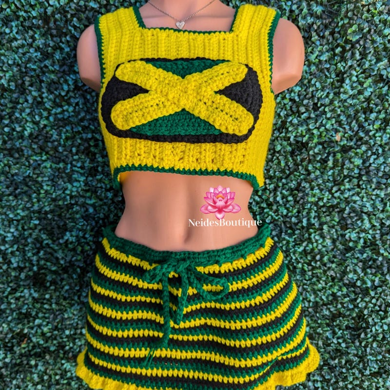 Jamaica Crop Top Women - Etsy