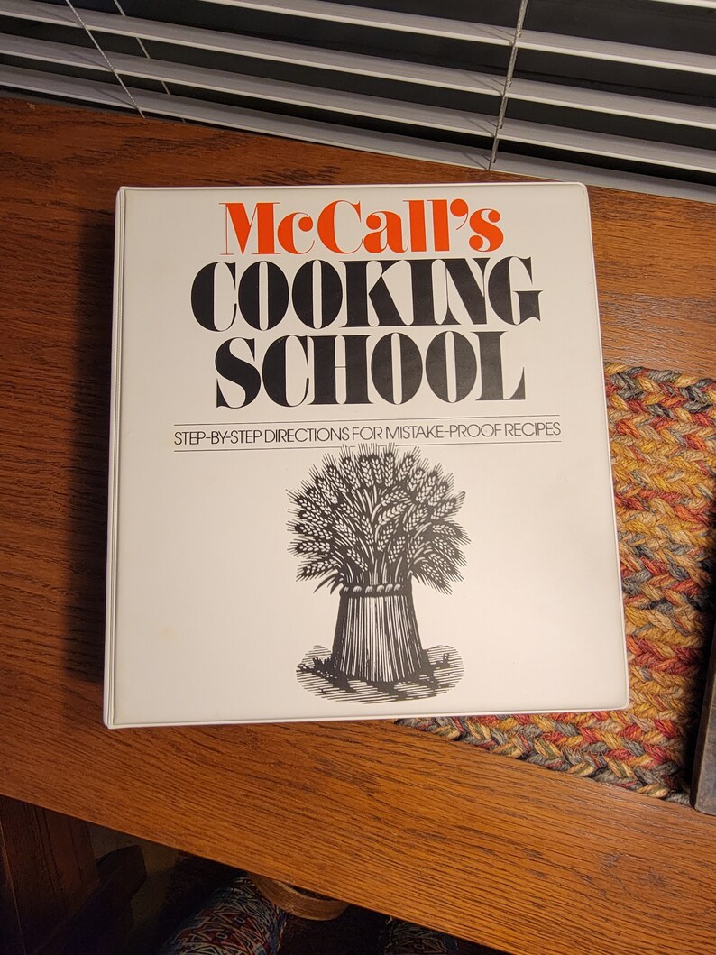 Mccall's Cooking School 1983 Cookbook: Mistake-proof Recipes - Etsy