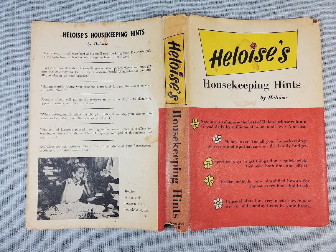 Heloise's Housekeeping Hints by Heloise 1962 Vintage - Etsy